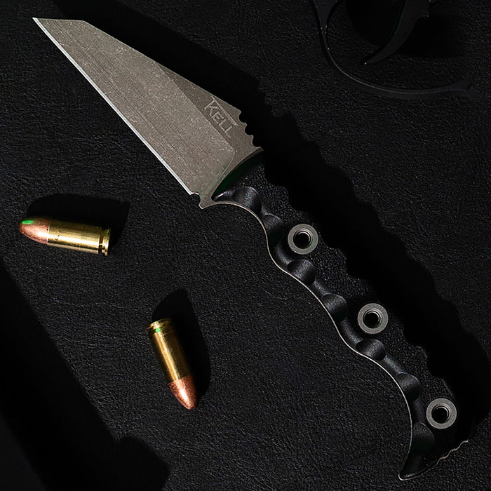 Agent 002 | Tactical Fixed Wharncliffe Blade | T.Kell Knives