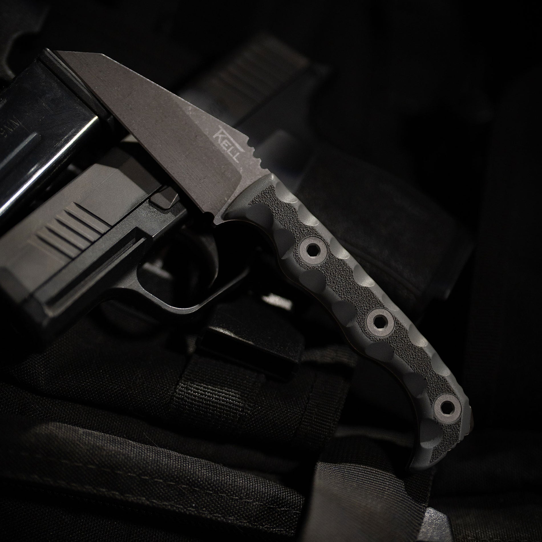 Agent 002 | Tactical Fixed Wharncliffe Blade | T.Kell Knives