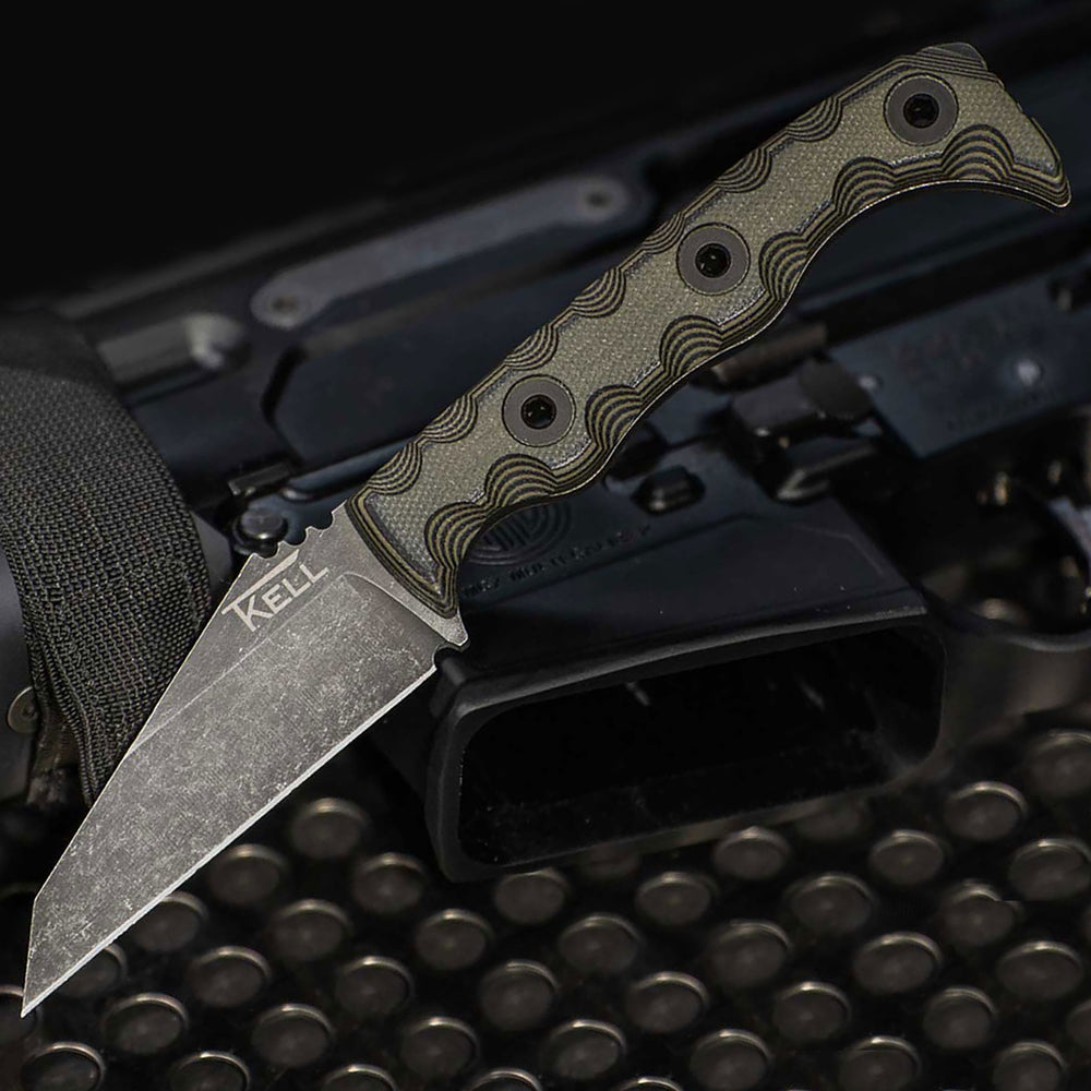 Agent 002 | Tactical Fixed Wharncliffe Blade | T.Kell Knives