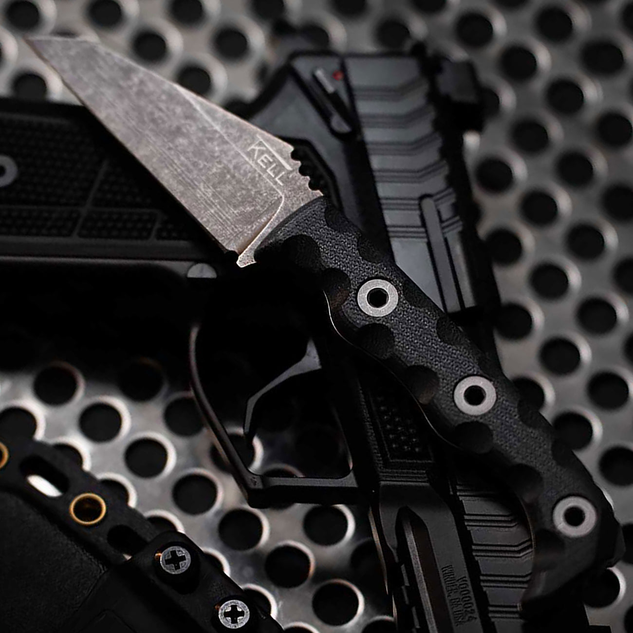 Agent 002 | Tactical Fixed Wharncliffe Blade | T.Kell Knives