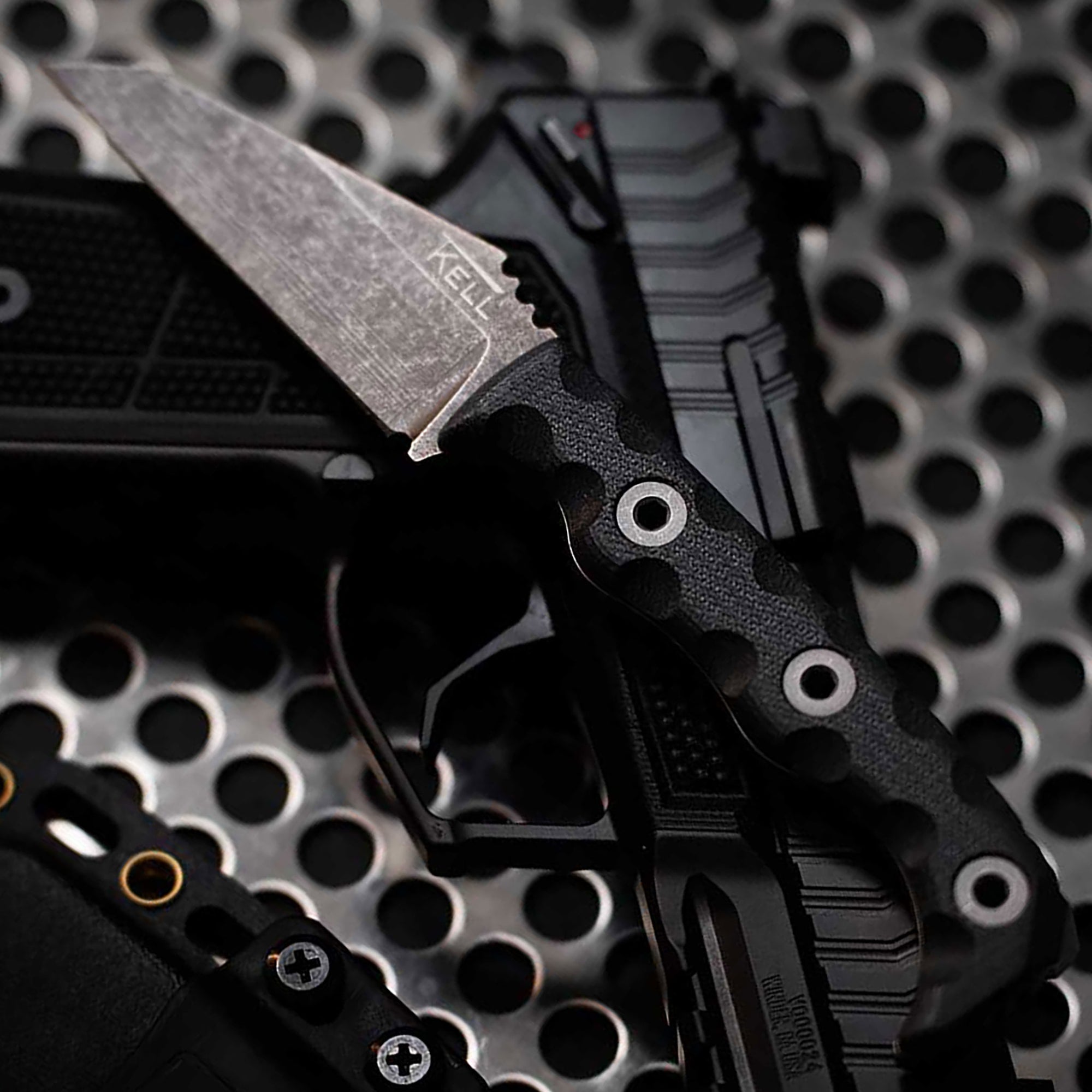 Agent 002 | Tactical Fixed Wharncliffe Blade | T.Kell Knives