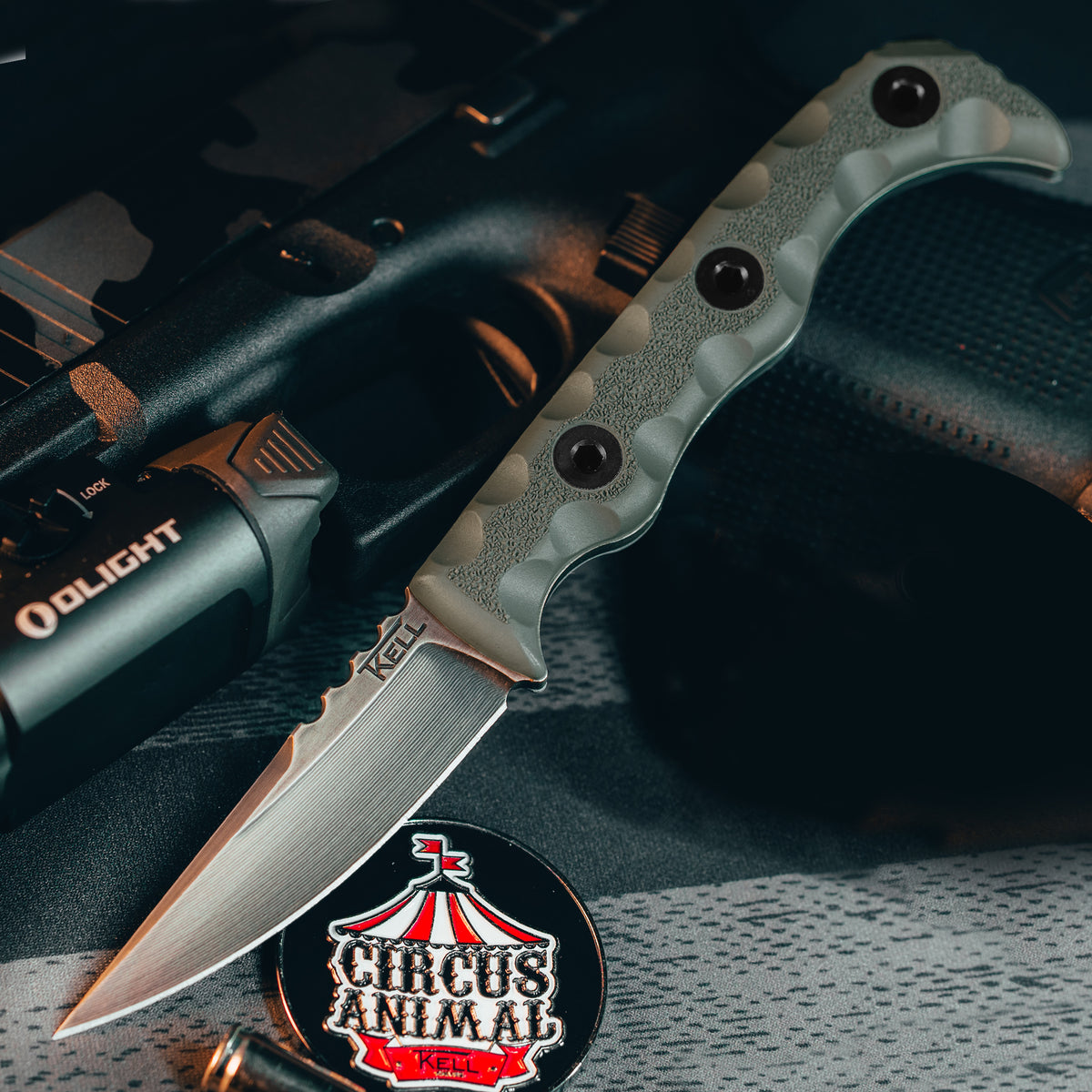 Agent 004 | Slim & Tactical Puukko Knife | T.Kell Knives