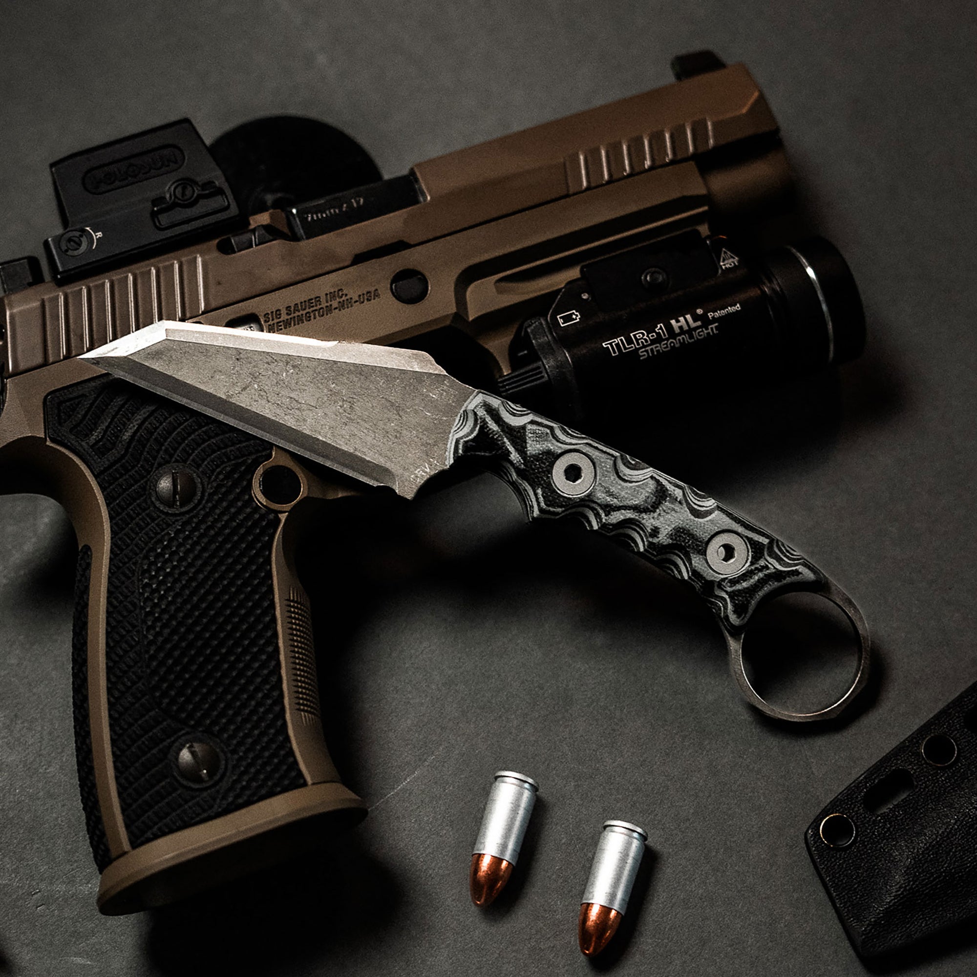 Nightguard | CCW-Friendly CQB Pikal Fixed Blade | T.Kell