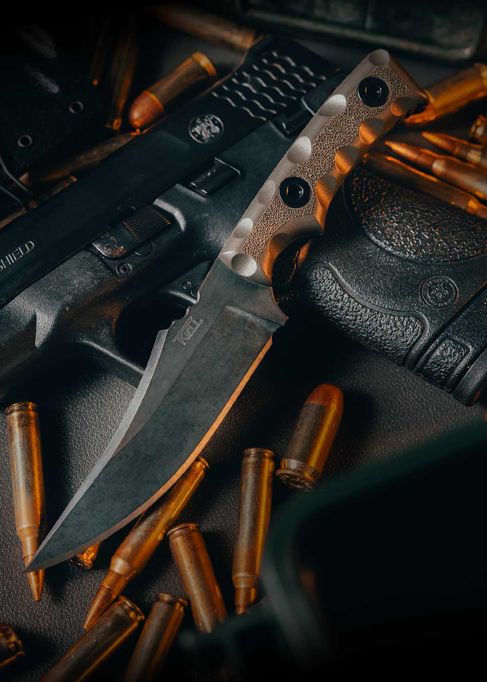 Custom Knives and Handmade Tactical Blades | T. Kell Knives