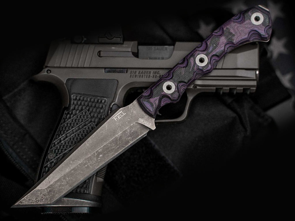 OPS-Hawk | Tanto Tactical Fixed Blade | T.Kell Knives