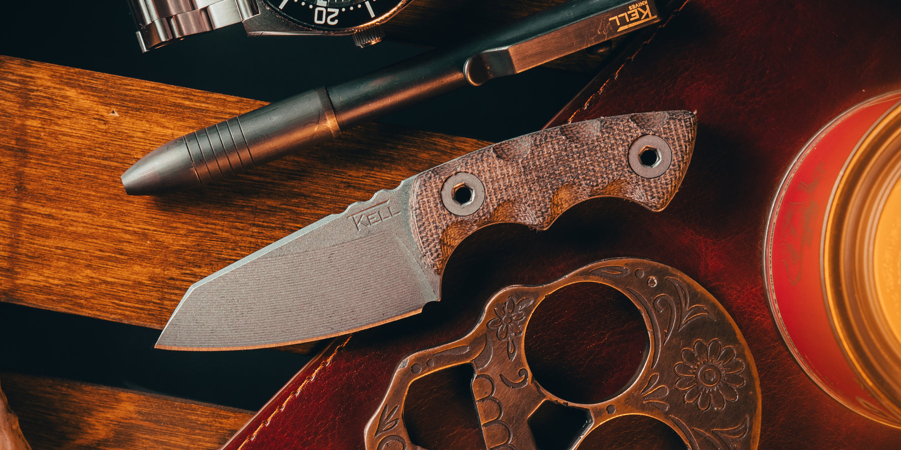Custom Knives and Handmade Tactical Blades | T. Kell Knives