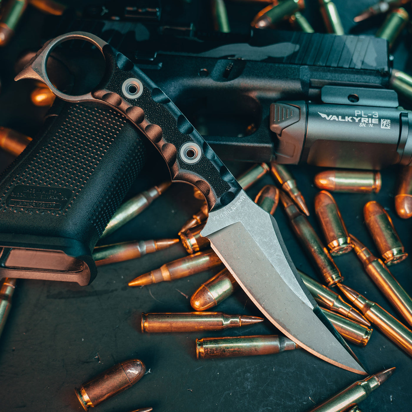 Gideon V3 | Tactical Reverse Edge Knife | T.Kell Knives