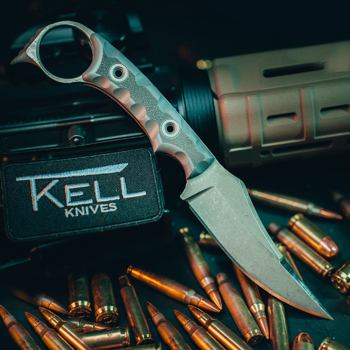 Gideon V3 | Tactical Reverse Edge Knife | T.Kell Knives