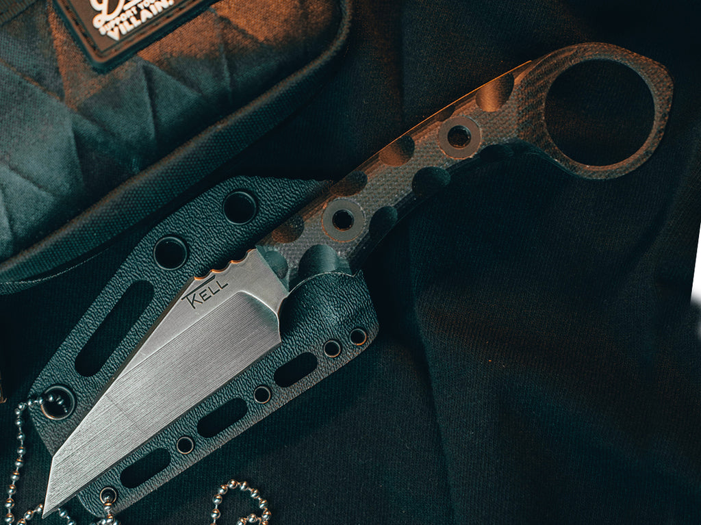 Aggressive Wharncliffe style EDC blade